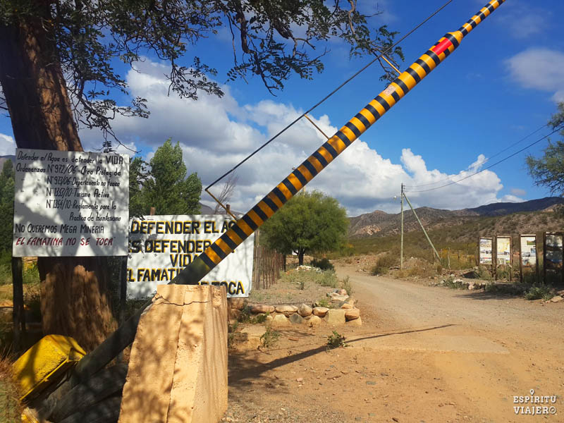 Un día en Famatina, un pueblo que lucha - Espíritu Viajero