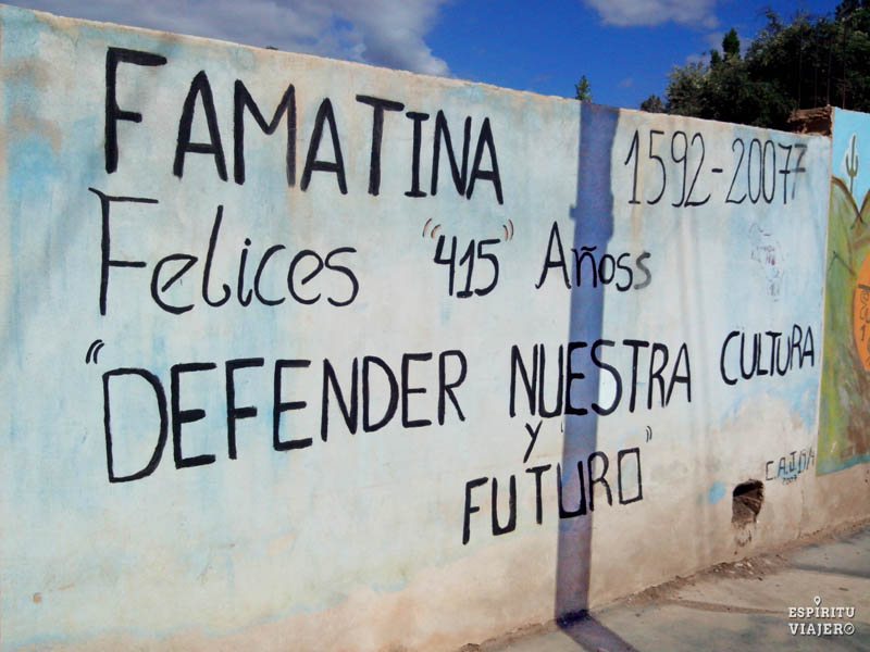Un día en Famatina, un pueblo que lucha - Espíritu Viajero